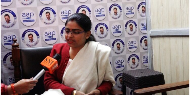 Aam Aadmi Party Leader and Rajpur Road Dehradun Candidate Dimple Singh